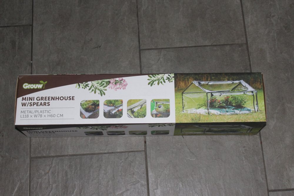 Mini Gewächshaus Treibhaus Frühbeet Tomatenhaus Pflanzenhaus (Neu ...