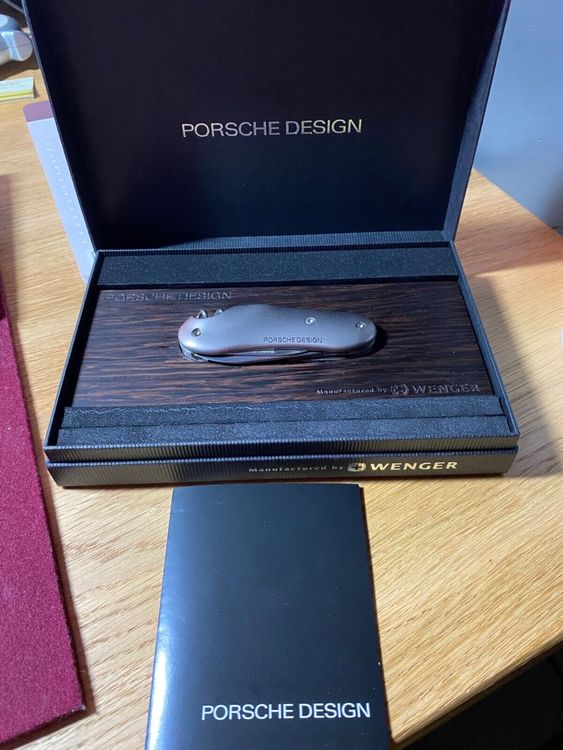 Porsche Design 35 Messer Executive Wenger Taschenmesser (Neu und ...