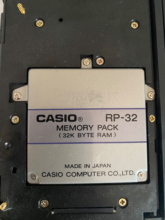 Casio RP-32 32KB Memory Pack für Casio PB-1000 (Gebraucht) in Adliswil ...