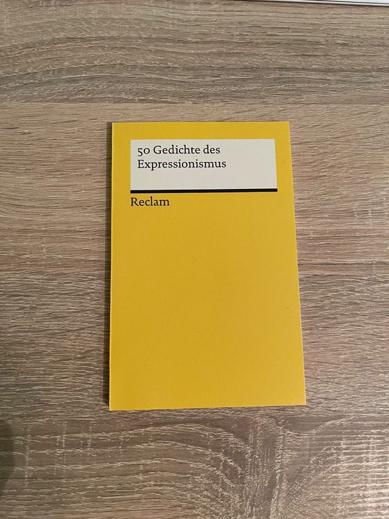 50 Gedichte des Expressionismus, Reclam (Neu (gemäss Beschreibung)) in Zofingen für CHF 4 – mit ...
