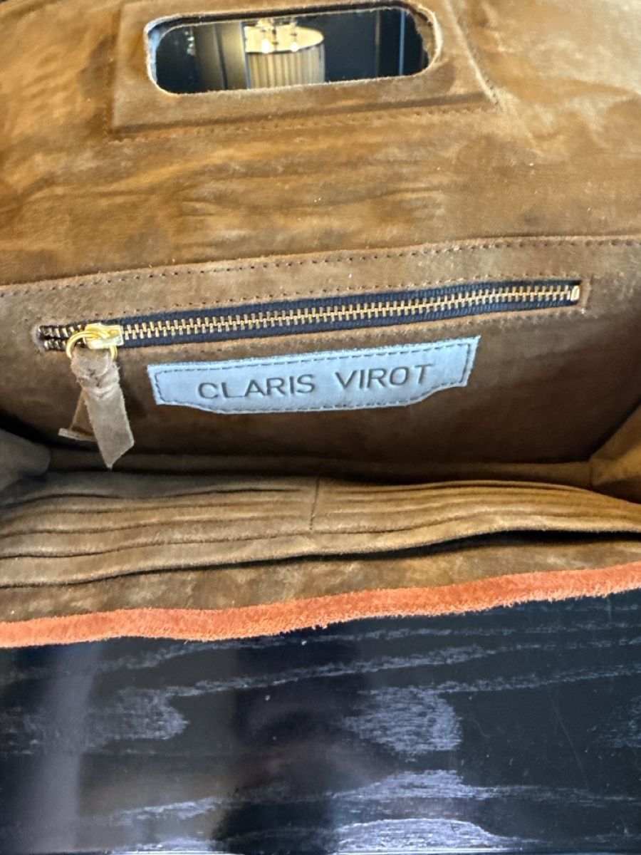 Sac à main Claris Virot en écaille de python occasion (Gebraucht) in la ...