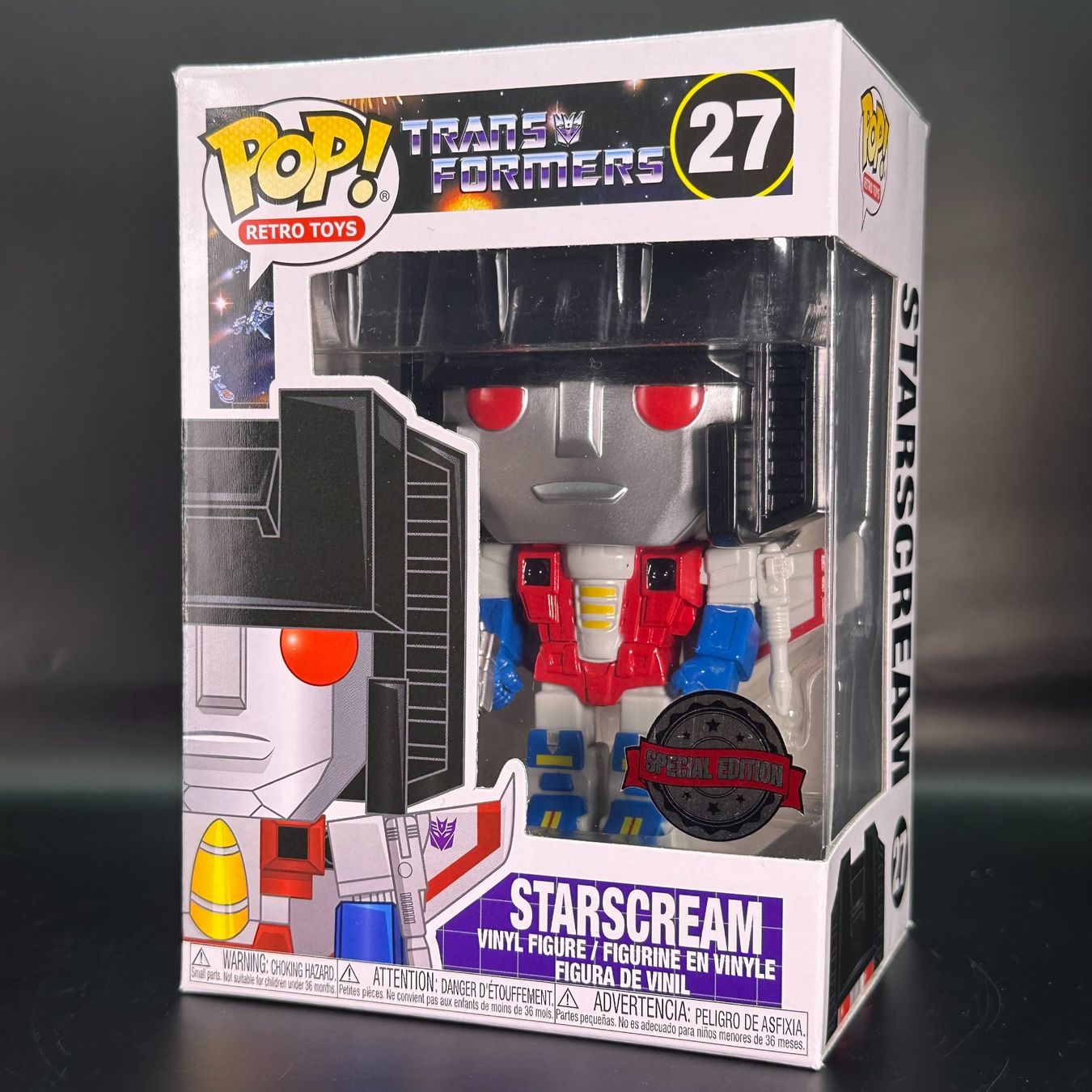 Funko Pop! Transformers Starscream 27 (Special Edition) (Gebraucht) in ...