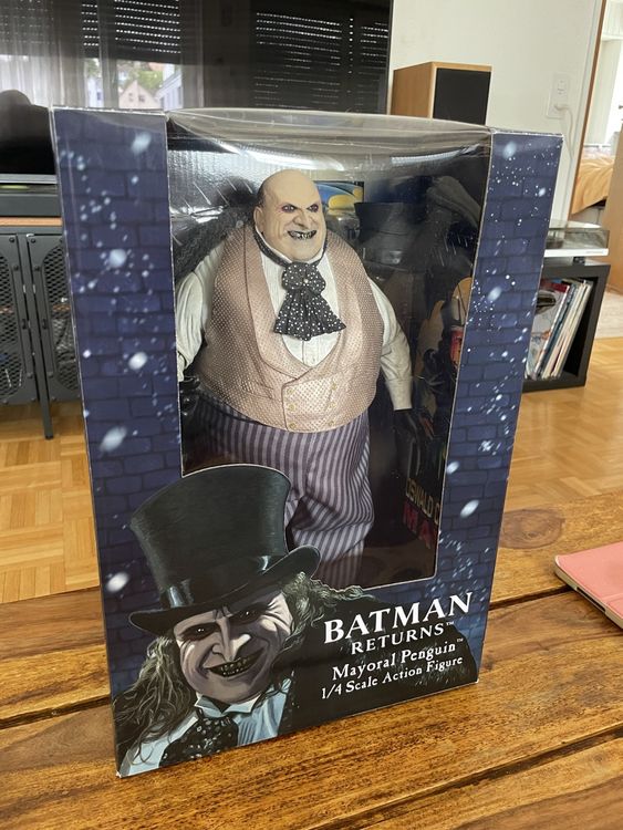 NECA 61443 Batman Returns Mayor Penguin 1/4 18 Zoll | Kaufen auf Ricardo