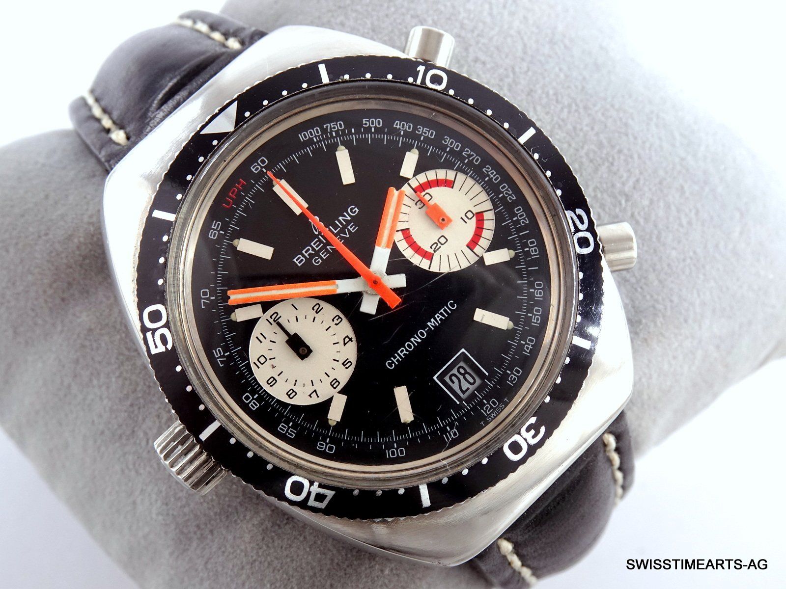 BREITLING GENEVE 1970ER CHRONOMATIC KAL. 11 VINTAGE CHRONO (Gebraucht ...