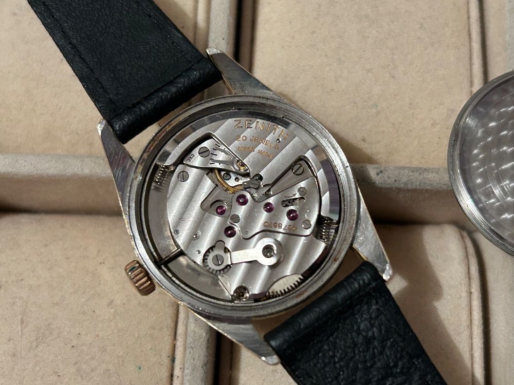 Montre vintage Zénith automatique homme 34mm fonctionne 1960 | Kaufen auf Ricardo