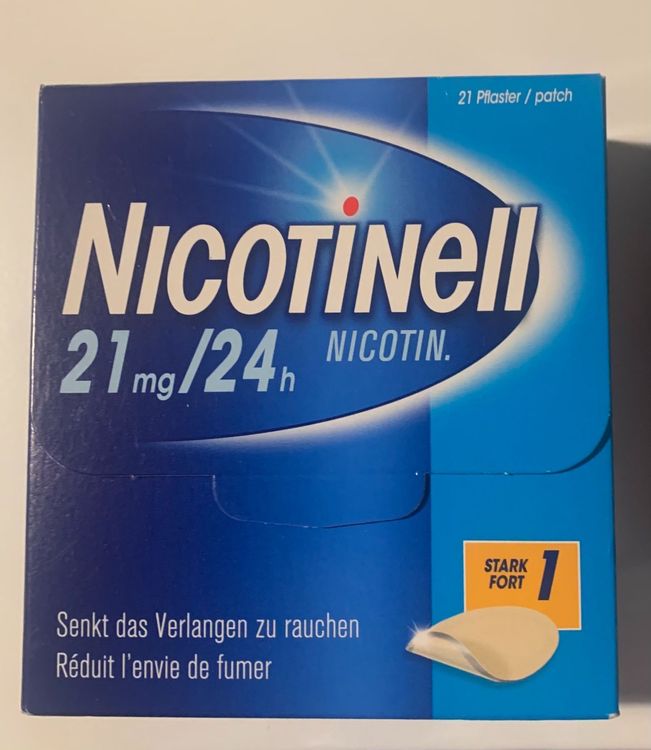 Nicotinell 21mg (stark) (Gebraucht) in Winterthur für CHF 73 – mit ...