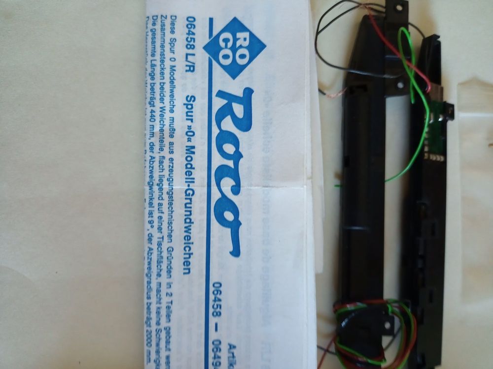 ROCO WEICHENANTRIEB (Gebraucht) in Obergösgen für CHF 4 – mit Lieferung ...