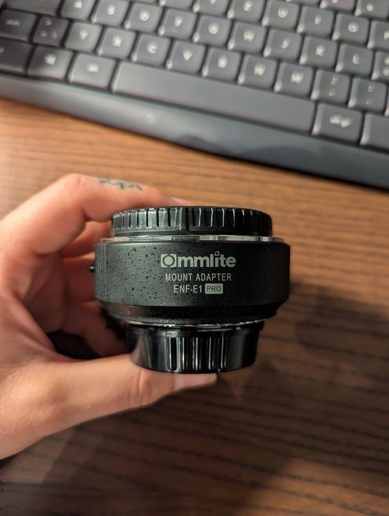 Commlite Mount Adapter ENF-E1 Pro (Nikon zu Sony) (Gebraucht) in Luzern ...