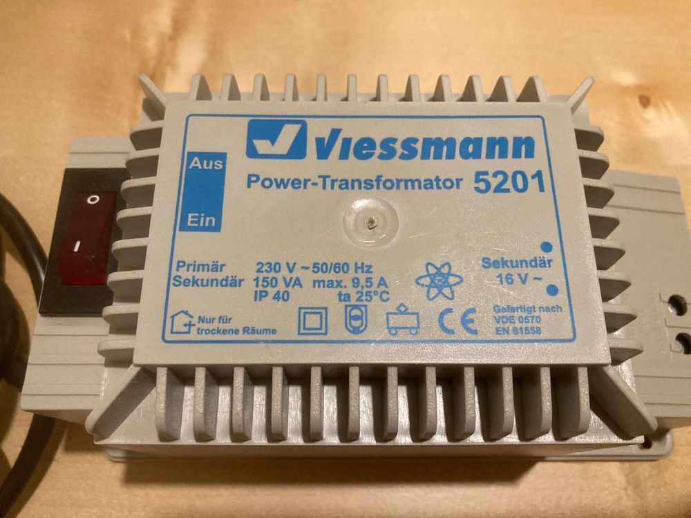 Viessmann 5201 - Power-Transformator 150 VA (Gebraucht) in Baden für ...