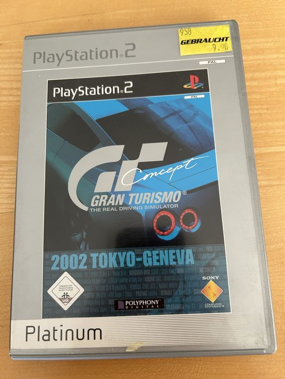 GT Concept + Gran Turismo PAL PS2 (Gebraucht) in Arlesheim für CHF 1 – mit Lieferung auf Ricardo ...