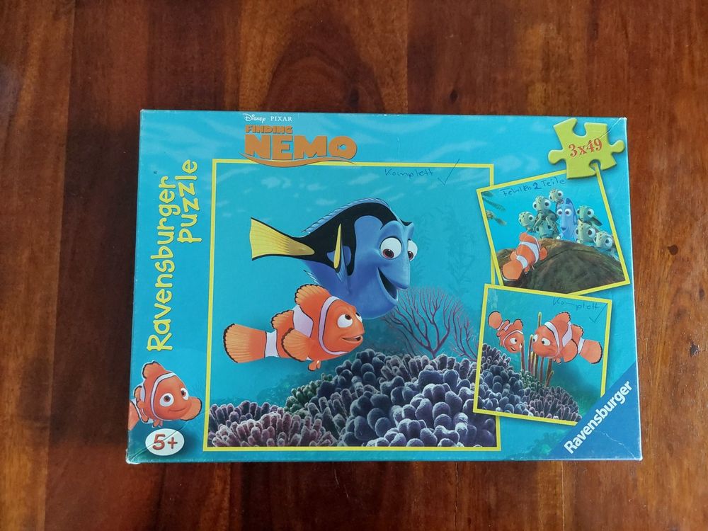 Ravensburger Puzzle Nemo 3x49 5+ | Kaufen auf Ricardo