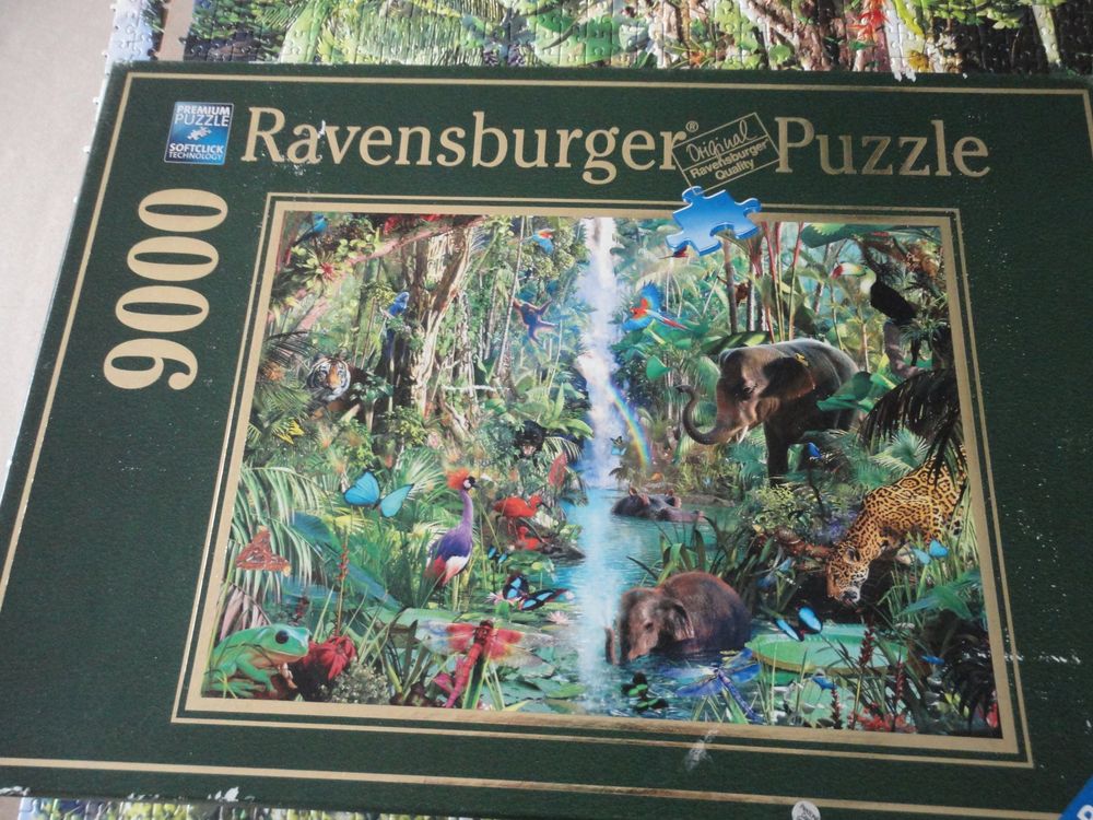 Ravensburger Puzzle Dschungel-Tiere 9000 Teile Premium Puzzl (Gebraucht ...