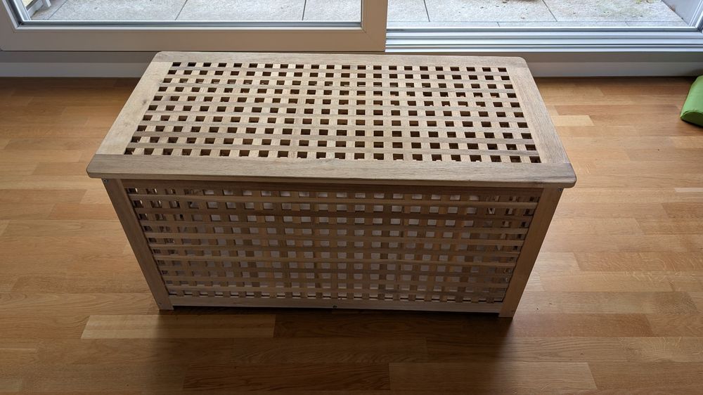 Ikea HOL Aufbewahrungsbox aus Akazienholz (Gebraucht) in Zürich für CHF 10 – nur Abholung auf ...