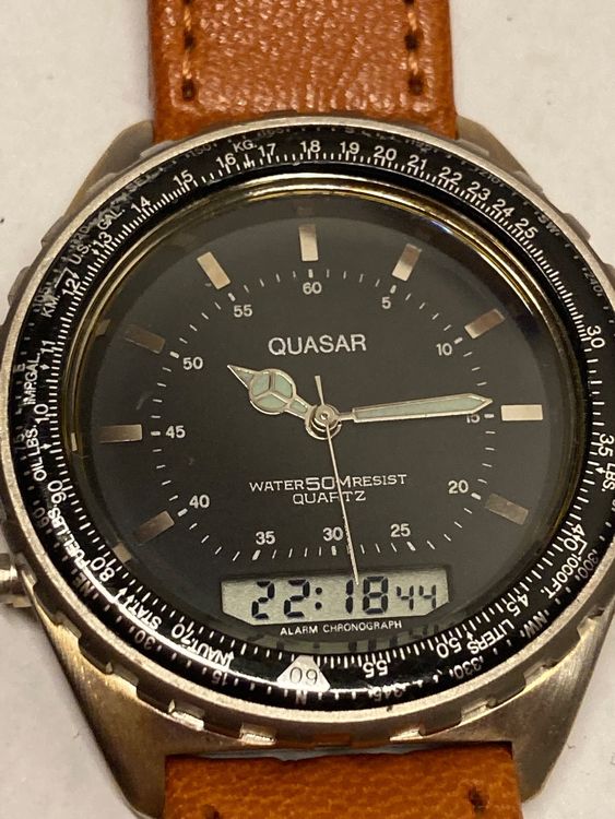 Quasar Vintage Uhr 80er Quartz 41 mm (Gebraucht) in Glattbrugg für CHF ...