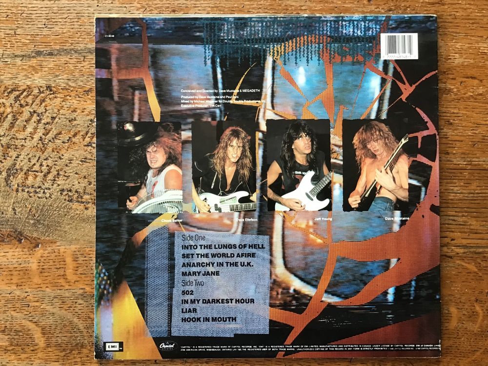 Heavy metal LP Megadeth (D'occasion) à Fully pour CHF 35 – avec ...
