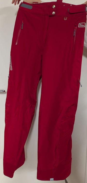 SCOTT USA pantaloni sci / ski pants rossi invernali DONNA (Usato) a ...