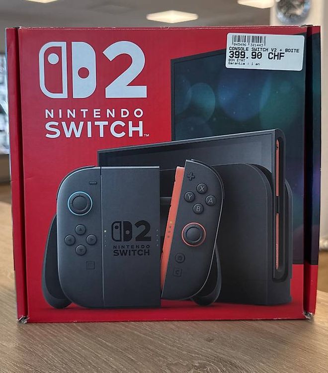 Console Switch v2 + Facture + Boîte (Gebraucht) in Genève für CHF 400 ...