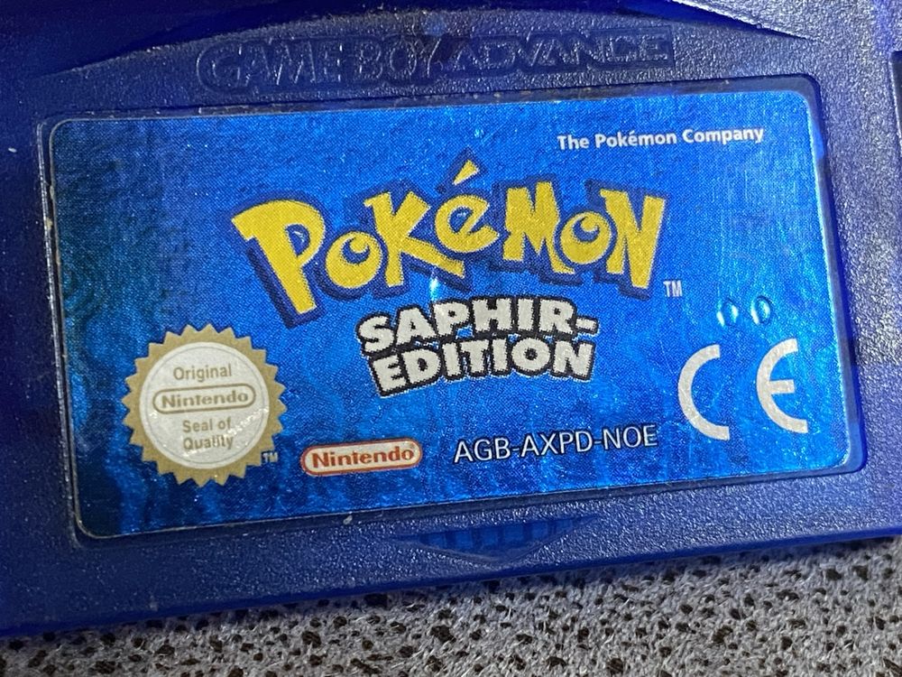 Pokémon Saphir Edition Game Boy Advance Nintendo (Gebraucht) in Zürich ...