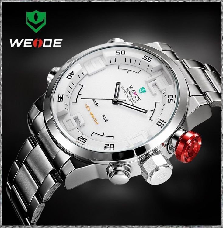 WEIDE Montre Uhr Orologio Quartz Led Man | Acheter sur Ricardo