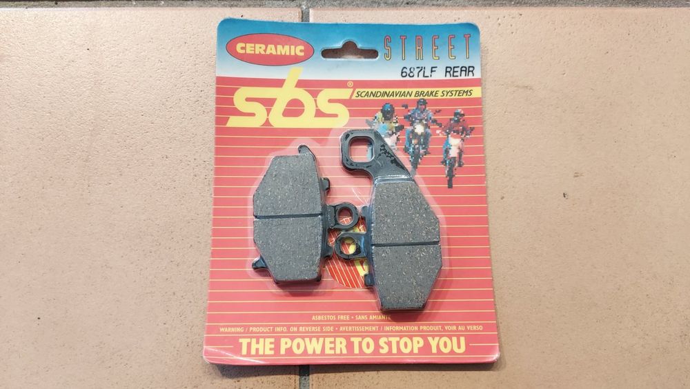 SBS Bremsbeläge D2751-687LF Kawasaki (Neu und originalverpackt) in ...