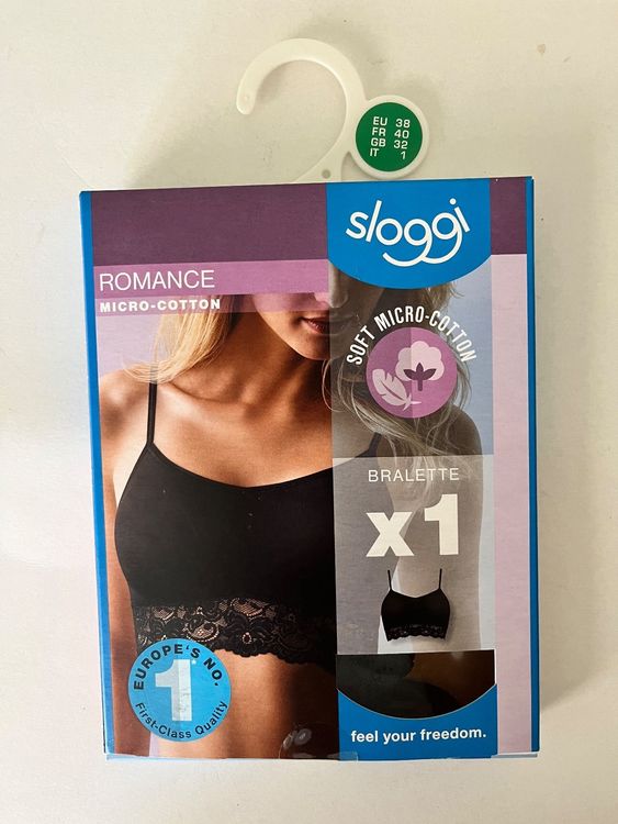 Sloggi, Bralette Romance, Grösse 38 (Neu und originalverpackt) in Rudolfstetten für CHF 13 – mit ...