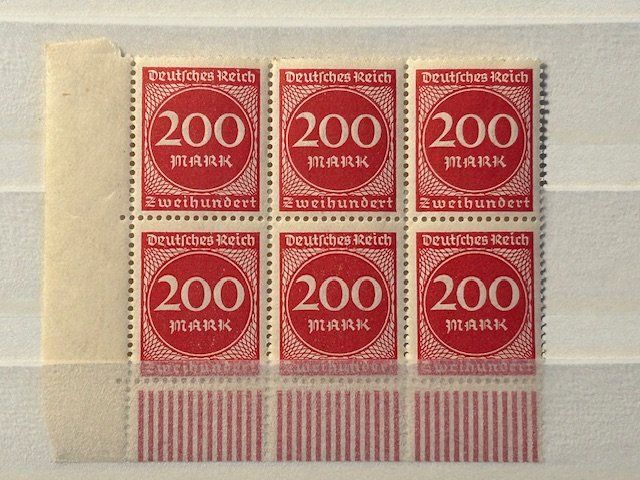 Inflation Briefmarken 👉Deutsches Reich 1923 💥 Millionen 💥 (Gebraucht) in Ruswil für CHF 7 – mit ...