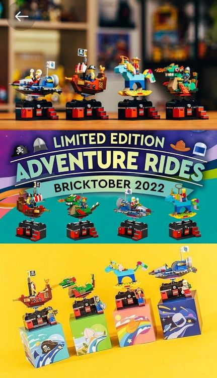 Lego Bricktober Sets 1-4 - Fantasy Adventure Ride (2022) | Kaufen auf Ricardo