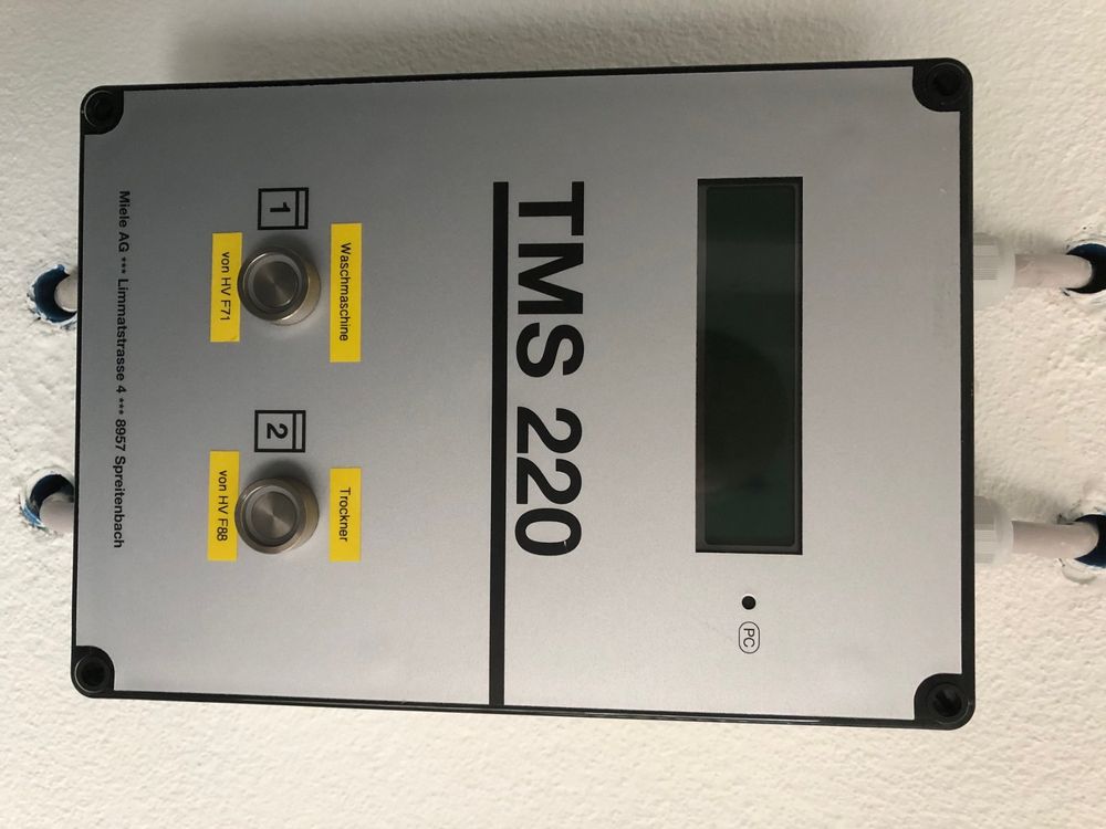 MIELE TMS 220 Gebührenautomat Touch-System für 2 Geräte (Gebraucht) in Hergiswil NW für CHF 600 ...