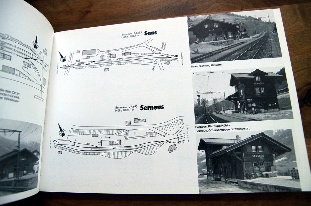 Gleispläne der RhB (Stammnetz) Schweers+Wall - Bemo (Gebraucht) in ...