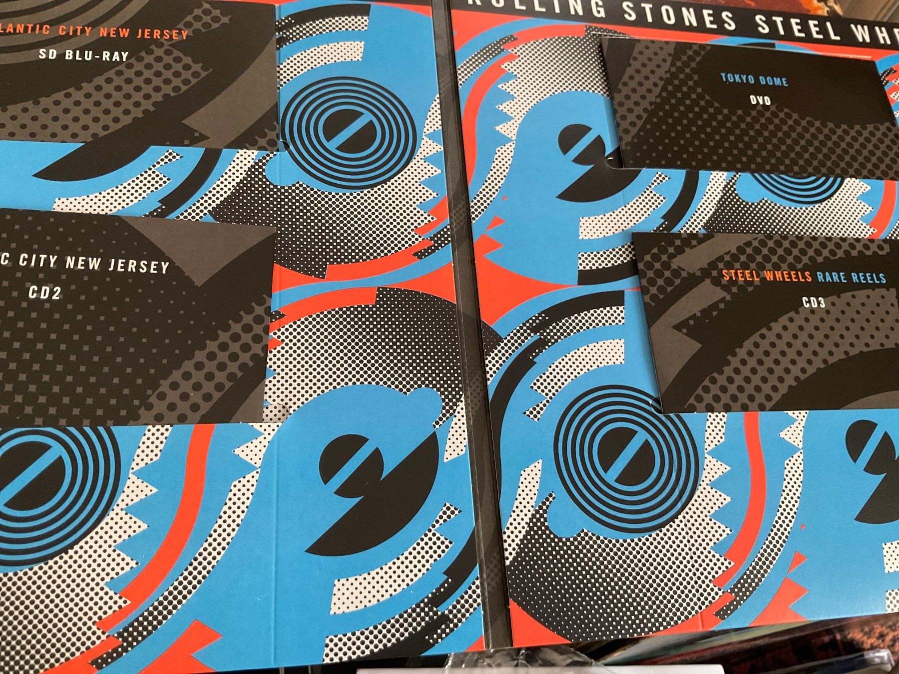 Rolling Stones Steel Wheel Live 3 CD & 3 DVD (Neu (gemäss Beschreibung ...