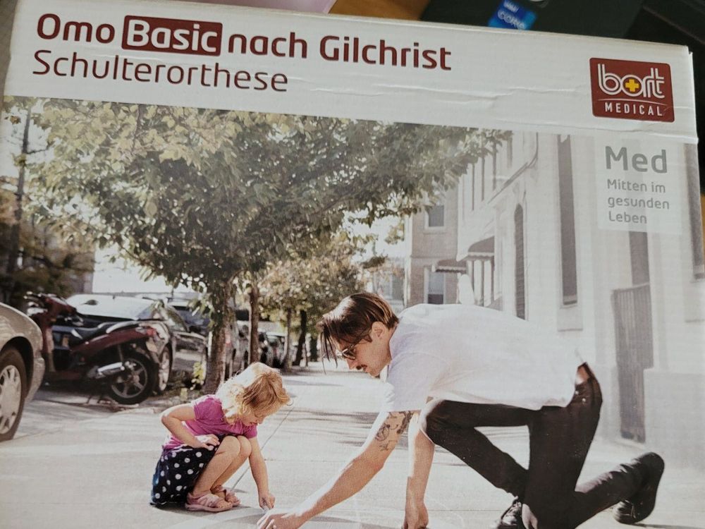 NEU Schulter-Adduktionsorthodese BORT OmoBasic® n. Gilchrist (Neu ...