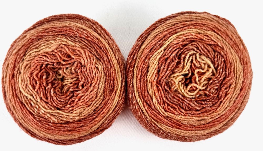 Strickwolle 2 Bobbel 300g Katia Azteca Infinity Farbverlauf (Neu und ...