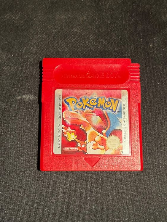 Pokemon Rot / Rote Edition Gameboy Classic Deutsch (Gebraucht) in St ...