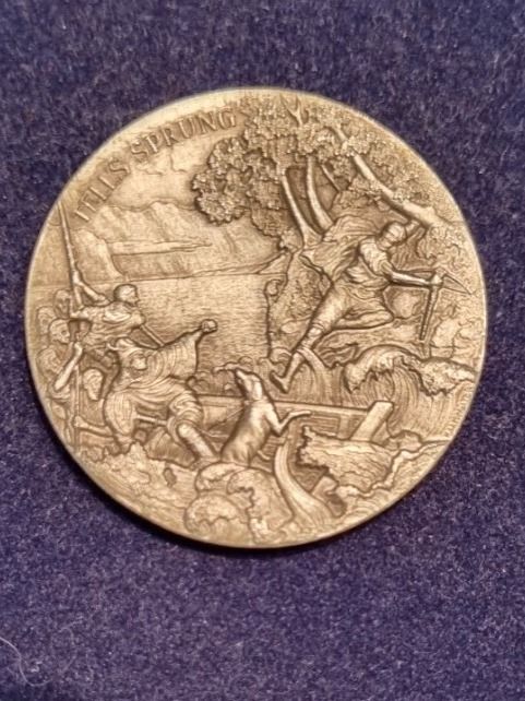 1.August Taler 1983 Tell's Sprung (Neu und originalverpackt) in Bure für CHF 17 – mit Lieferung ...