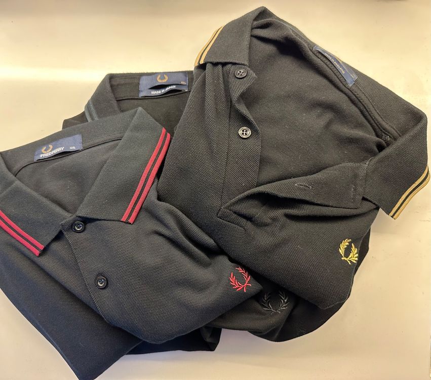 3 Fred Perry Polo Shirts XXL (Gebraucht) in Basel für CHF 83 – mit ...