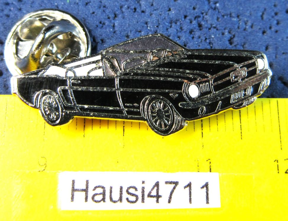 AUTO-PIN FORD MUSTANG CABRIO C 289 V8 BLACK ENAMEL SILBRIG | Kaufen auf ...
