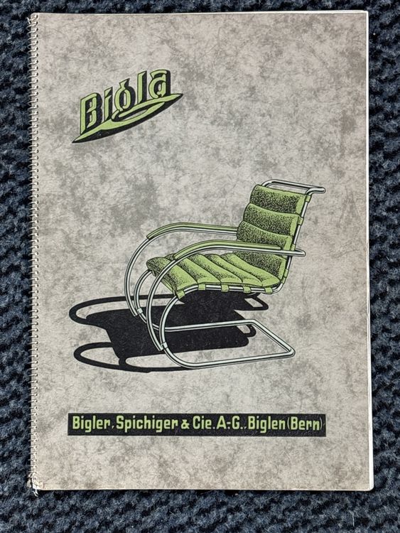Vintage Prospekt Katalog BIGLA Biglen | Kaufen auf Ricardo