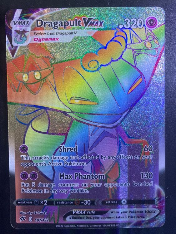 Dragapult Vmax Secret Rare Rainbow (Gebraucht) in Weggis für CHF 9 ...