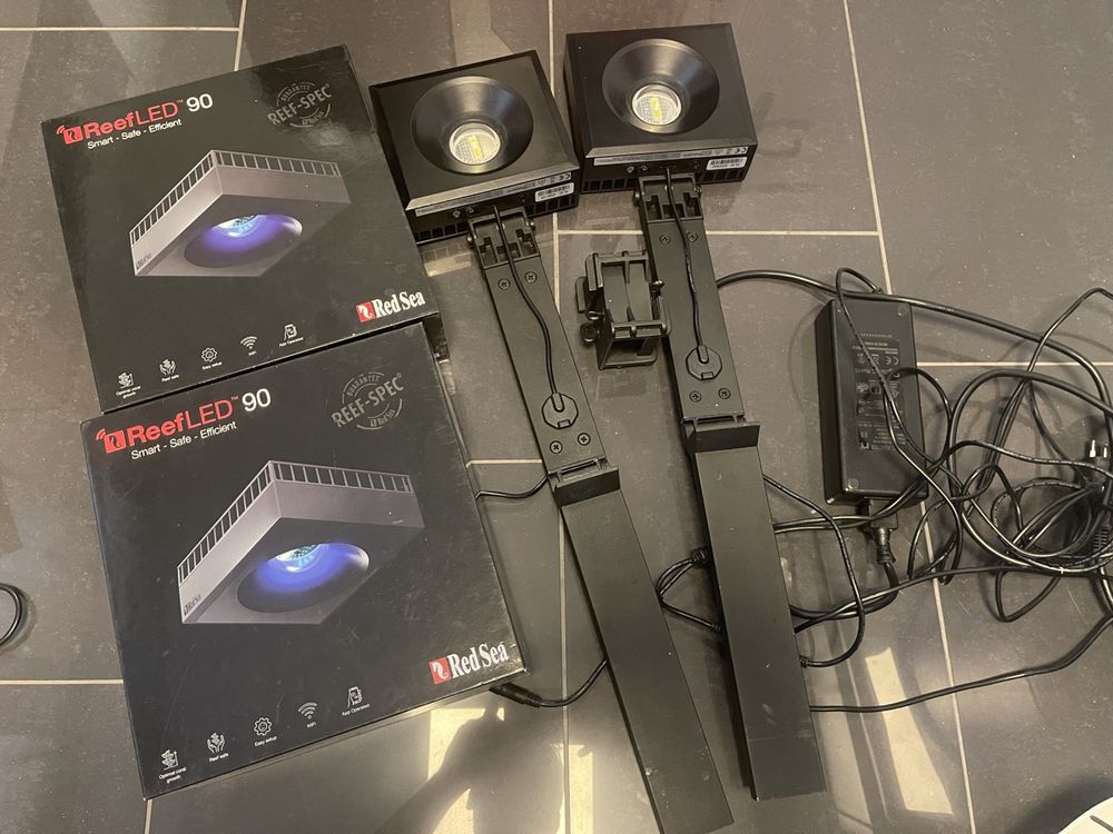 2x Redsea Led 90 inkl. Beckenhalterung | Kaufen auf Ricardo
