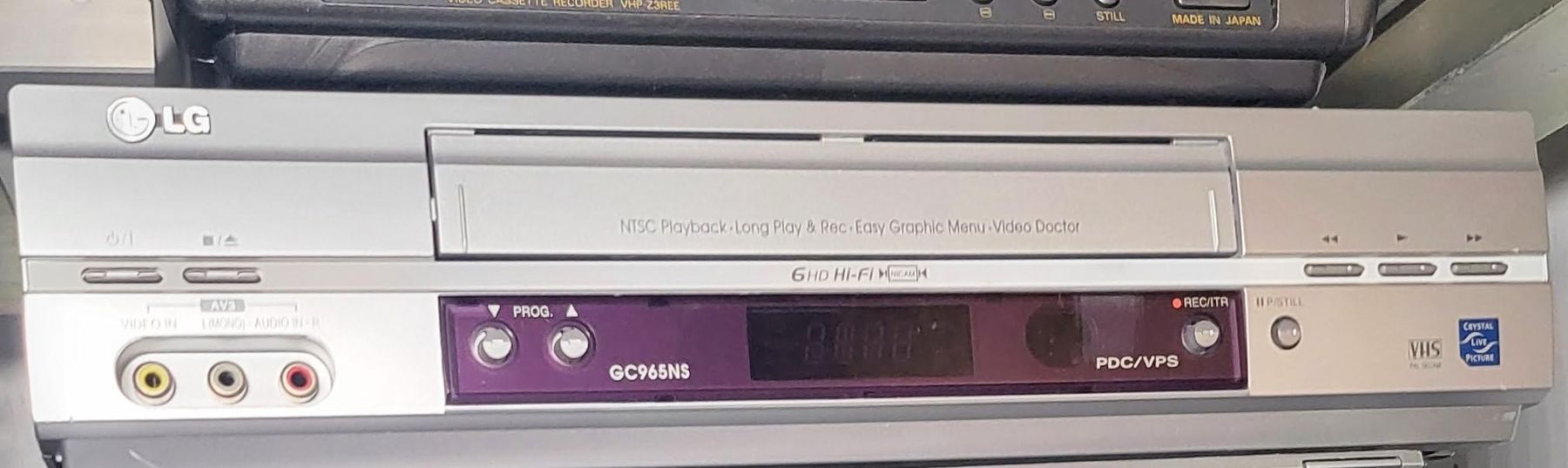 LG VHS NTSC Video Recorder GC965NS HiFi Stereo Playback (Gebraucht) in ...