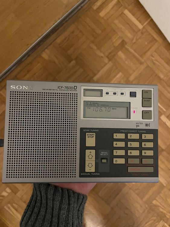 SONY ICF-7600 D Weltempfänger Radio (Gebraucht) in Zürich für CHF 99 – mit Lieferung auf Ricardo ...
