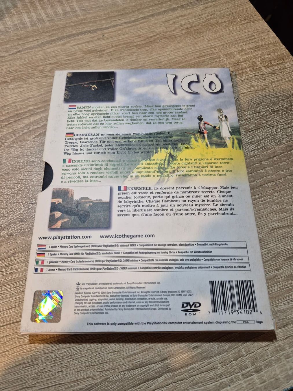 ICO limited paper edition - PS2 - read description (Gebraucht) in ...