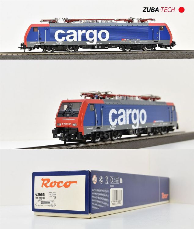 Roco 63666 E-Lok Re 474 SBB Cargo H0 GS | Kaufen auf Ricardo