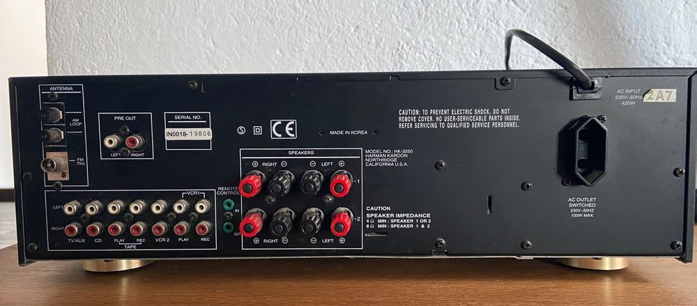 Harman Kardon HK 3250 Receiver (Gebraucht) in Dino für CHF 1 – nur ...