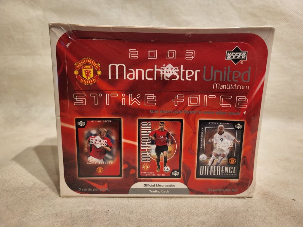 2003 Upper Deck Manchester United Strike Force Box (Gebraucht) in ...