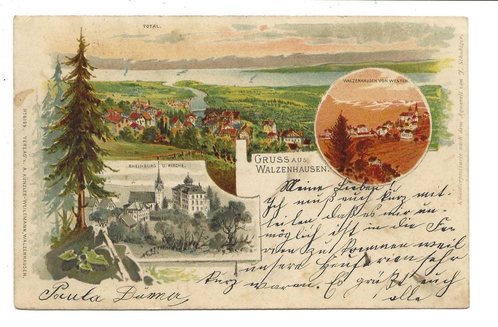 Gruss aus Walzenhausen (AR) Litho-Karte (Gebraucht) in Engelburg für CHF 7 – mit Lieferung auf ...