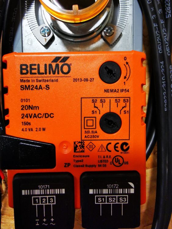 Belimo Klappen-/Drehantrieb SM24A-S | Kaufen auf Ricardo