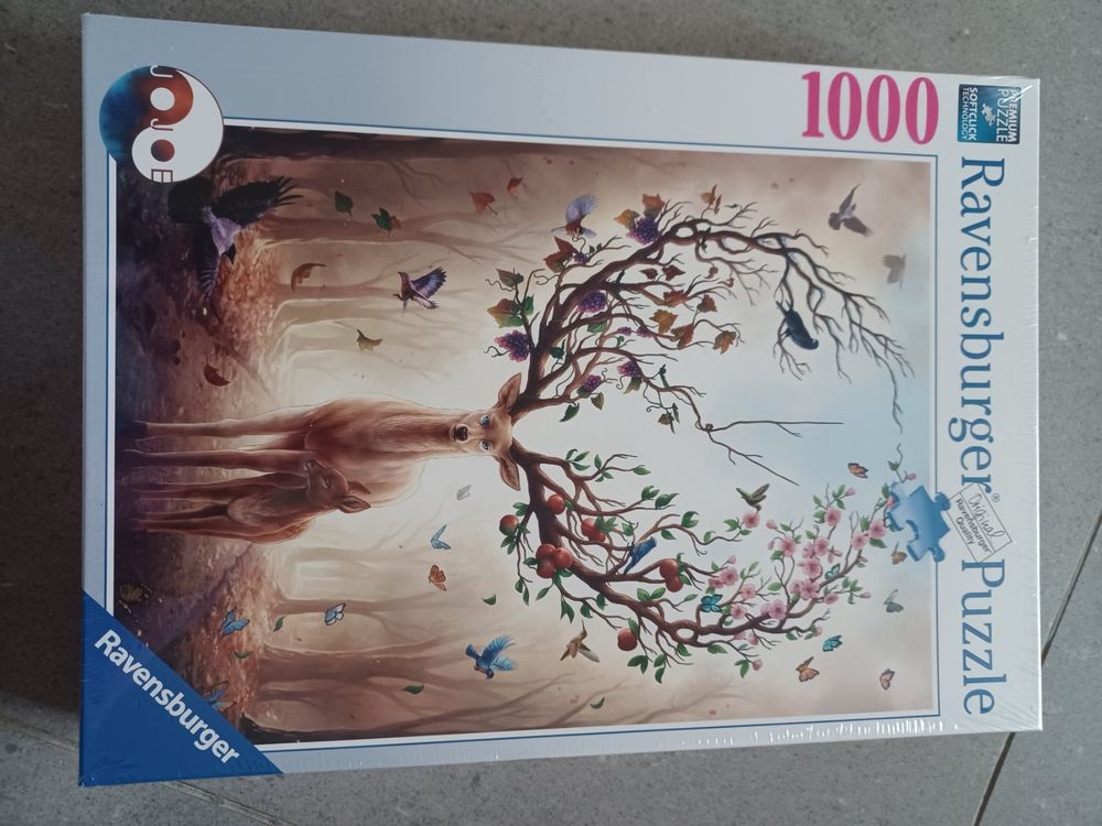 Ravensburger Puzzle, Magischer Hirsch mit 1000 Teile NEU (Neu und originalverpackt) in Hergiswil ...