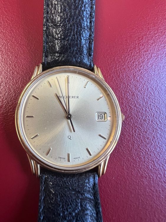 Herren Uhr von Bucherer - Q SWISS Made Stahl Boden (Gebraucht) in ...