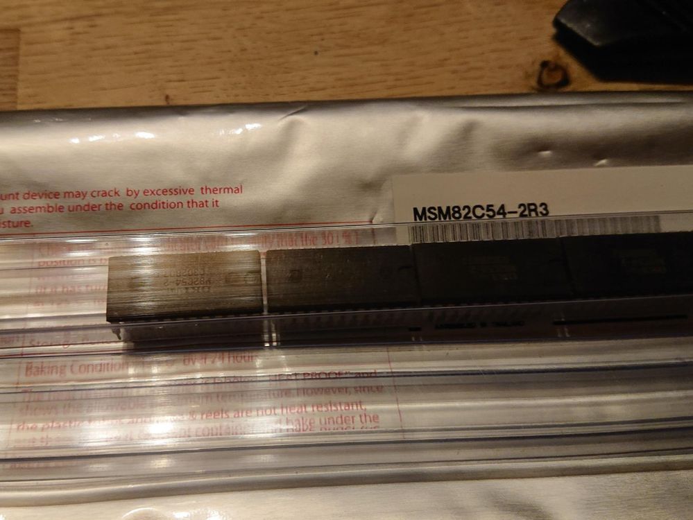 IC Timer CMOS programmable DIL-24 - MSM82C54-2R3- Obsolete (Neu (gemäss Beschreibung)) in ...